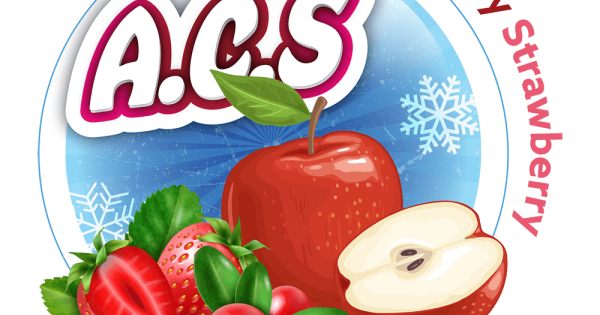 ACS (Apple Cranberry Strawberry) Iced 60/120ml
